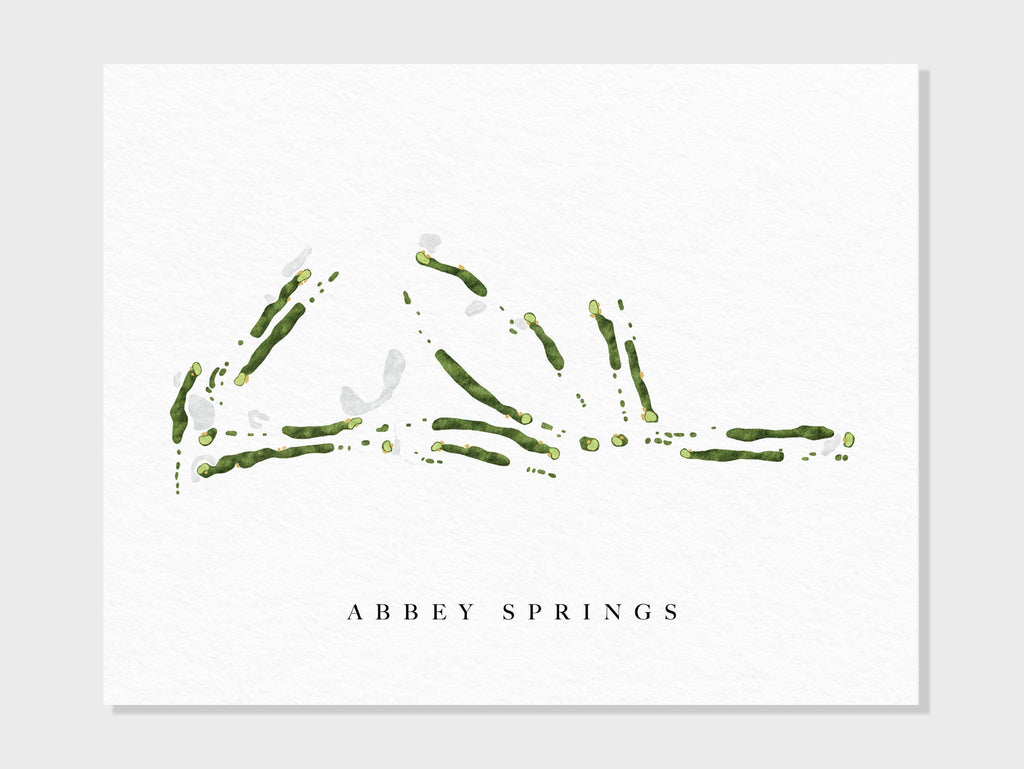 Golf Course Maps | Hand-Illustrated Aerial Course Layouts — Claire ...