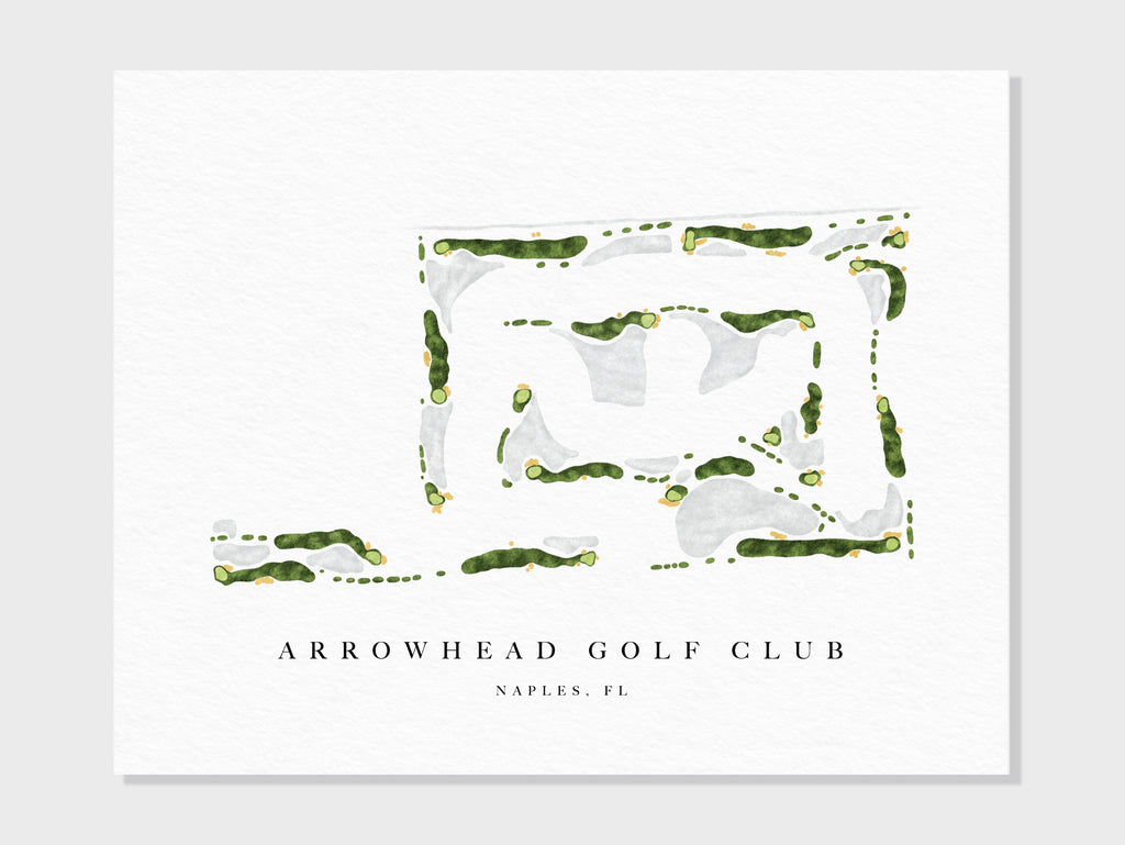 Golf Course Maps | Hand-Illustrated Aerial Course Layouts — Claire ...